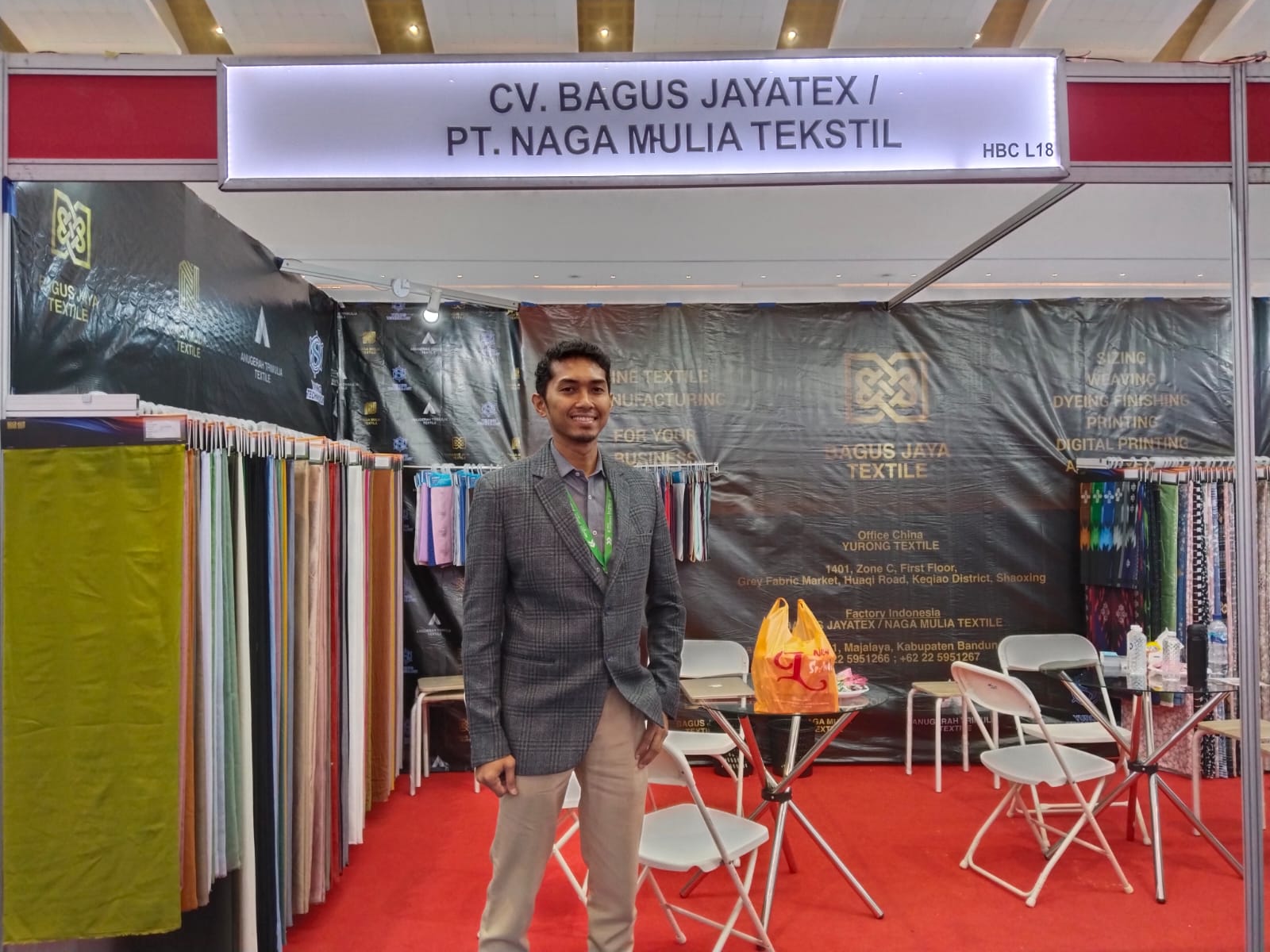 CV. Bagus Jayatex / PT. Naga Mulia Tekstil Hadiri Pameran Indo Intertex ...